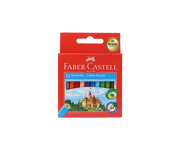 Pack Wood Colors Faber Castell Short (12 Color) – leadersforstationary